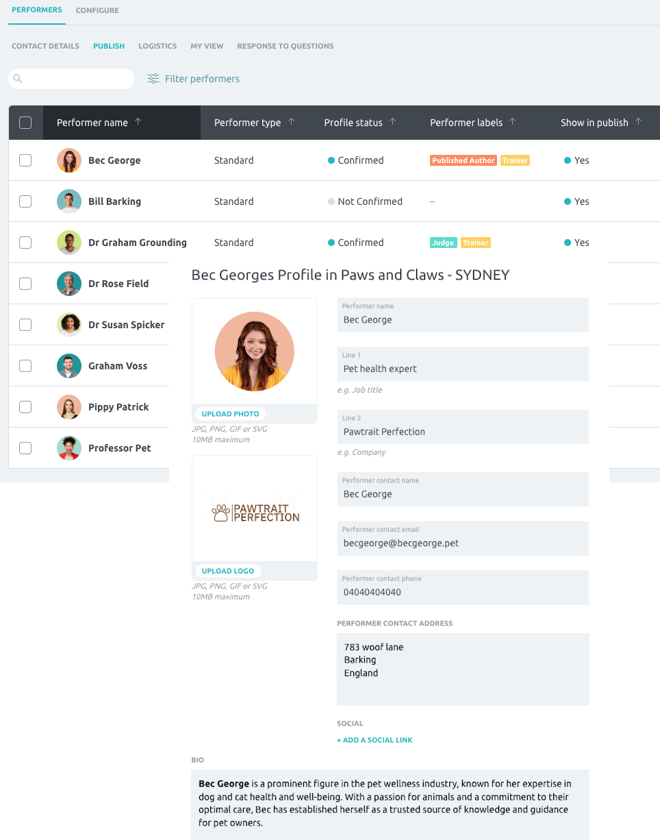 Joi Program Builder - Best tool for event planners to build a program